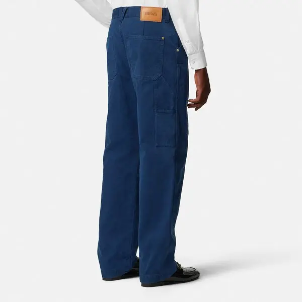 Versace Cotton Carpenter Trousers
