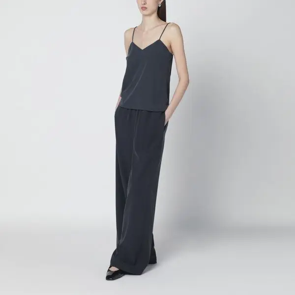 Max Mara Wide-leg Silk Trousers