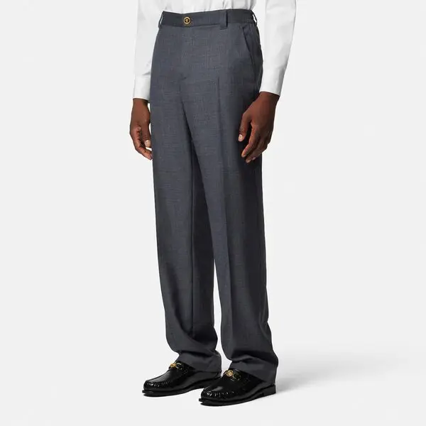 Versace Wool Jogger Trousers