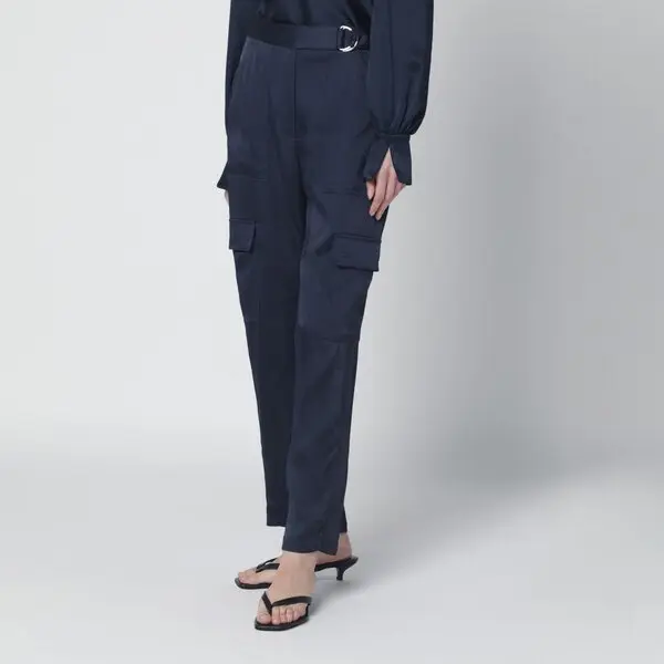 Simkhai Carolina Trousers In Shiny Satin
