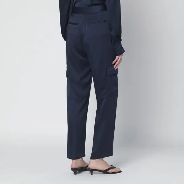 Simkhai Carolina Trousers In Shiny Satin