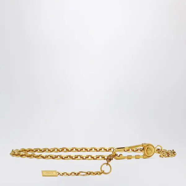 Versace Safety Pin Chain Belt - Metal