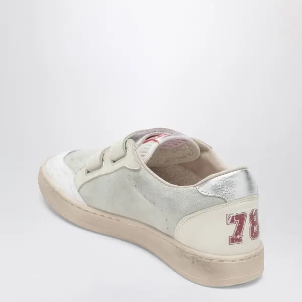 GOLDEN GOOSE Ball Star Sneakers With Perforated Details - Grey