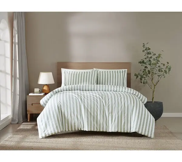 BROOKLYN LOOM Levi Stripe Full/queen Comforter Set - One-color