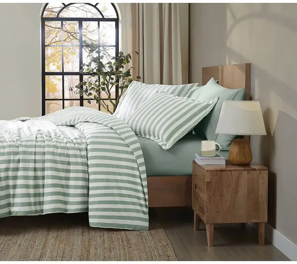 BROOKLYN LOOM Levi Stripe Full/queen Comforter Set