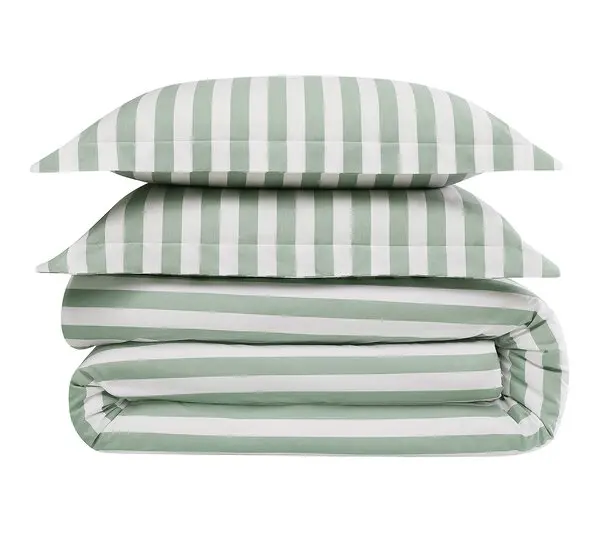 BROOKLYN LOOM Levi Stripe King Comforter Set