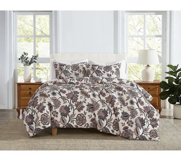 CANNON Chloe Jacobean Full/queen Comforter Set - One-color