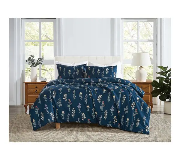 CANNON Avery Floral Full/queen Comforter Set - One-color
