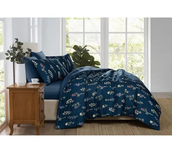 CANNON Avery Floral Full/queen Comforter Set