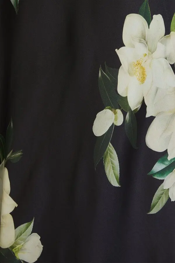 Zimmermann Floral-print Silk-organza Maxi Skirt