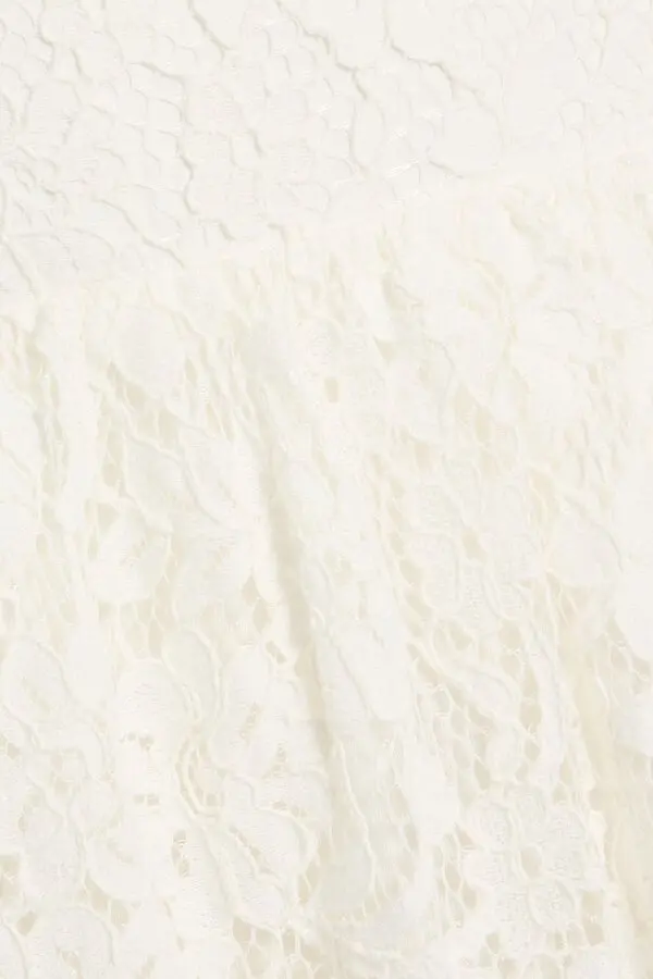 Zimmermann Cotton-blend Corded Lace Maxi Skirt