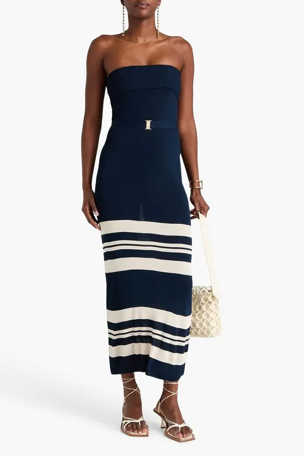 green velvet knee length dress New Life main image 0