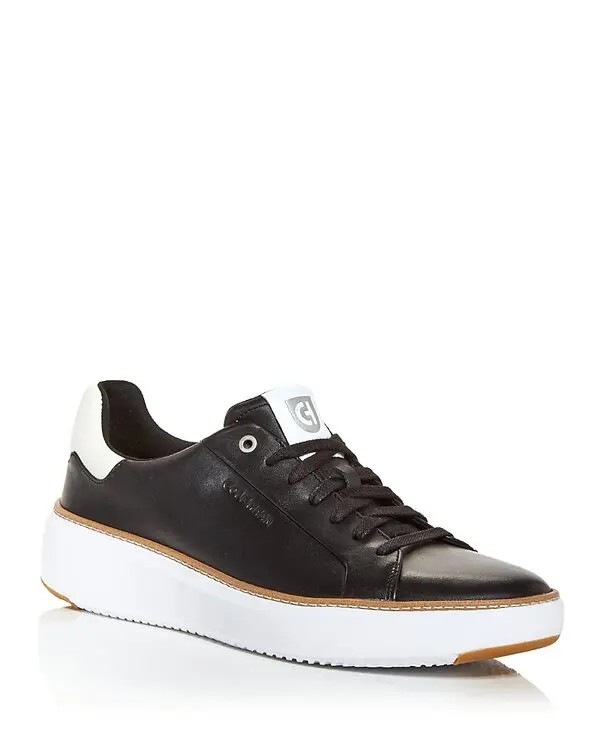 Cole Haan Grandpro Topspin Low Top Sneakers - Black