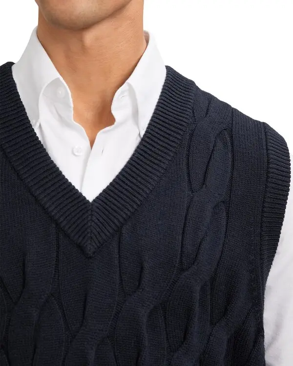 REISS V-neck Sweater Vest