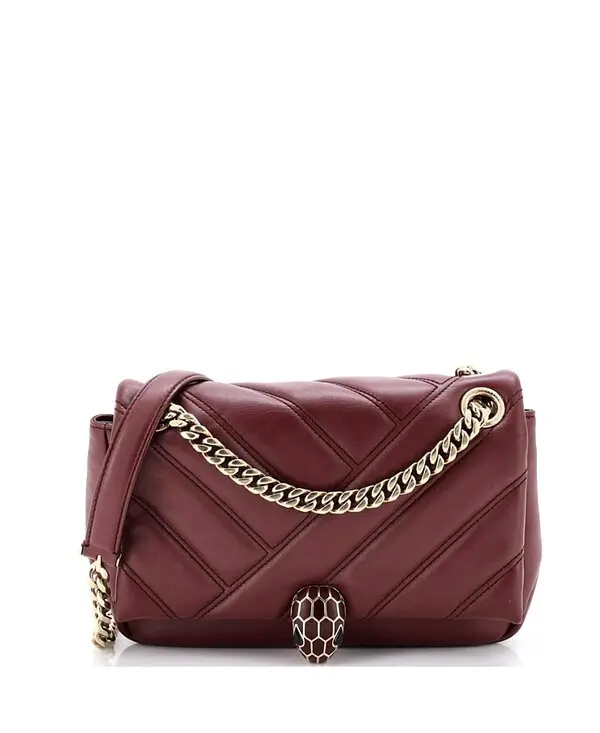 BVLGARI Serpenti Cabochon Small Shoulder Bag