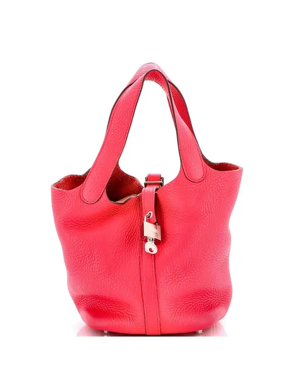 Hermès Pm Picotin Lock Bag Clemence