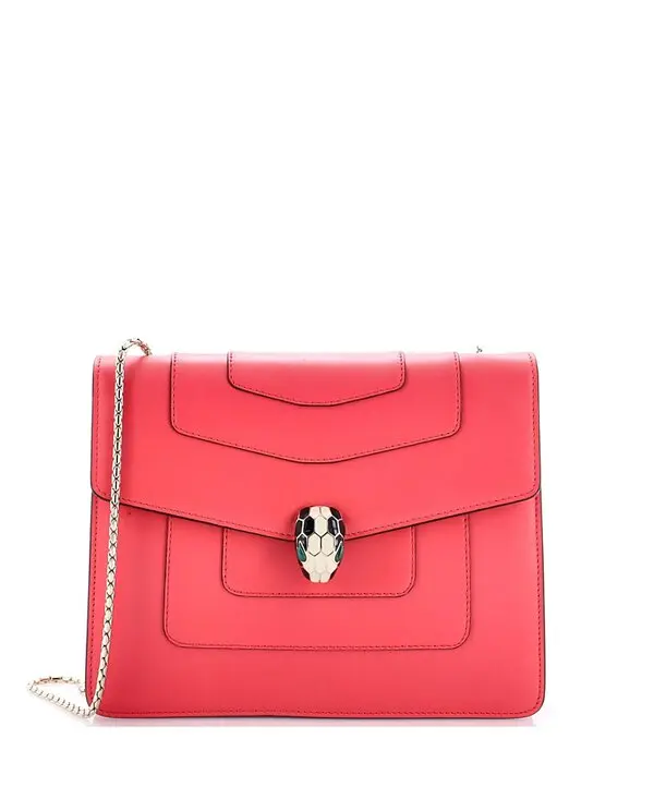BVLGARI Medium Serpenti Forever Square Shoulder Bag