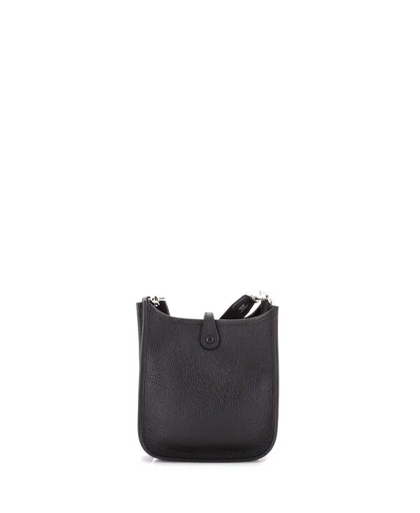 Hermès Tpm Evelyne Bag Gen Iii Clemence - Black