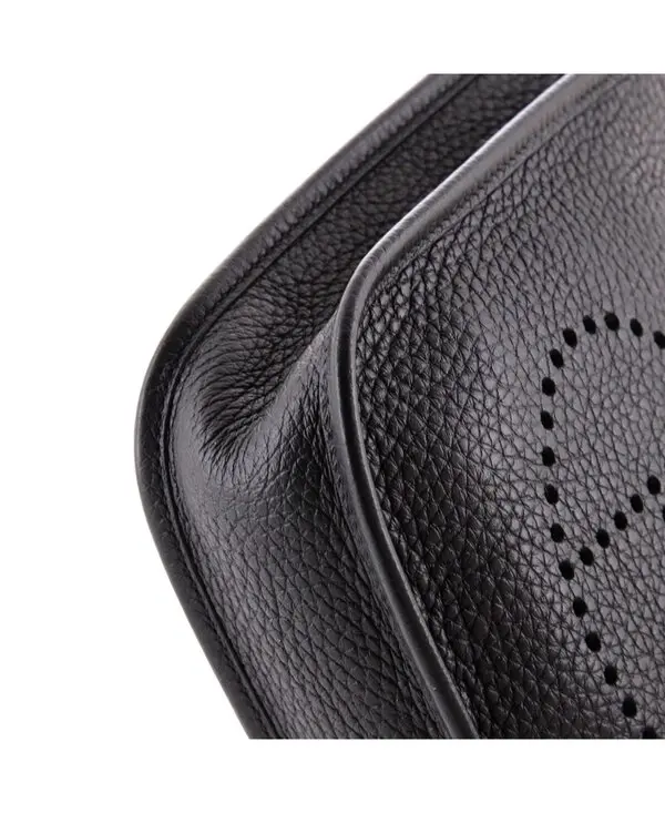 Hermès Tpm Evelyne Bag Gen Iii Clemence - Black