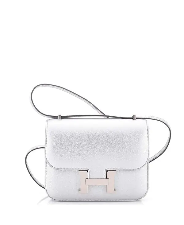 Hermès 18 Constance Nm Bag - Silver