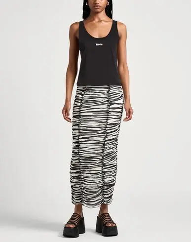 DISCLAIMER Tank Top In Cotton - Black