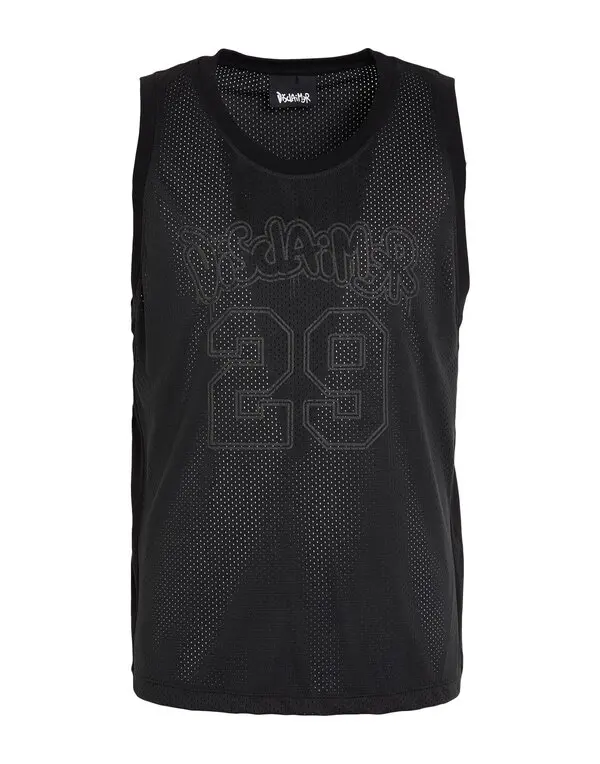 DISCLAIMER Polyester Tank Top - Black