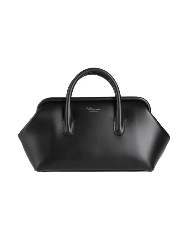 Blumarine Leather Bowler Bag