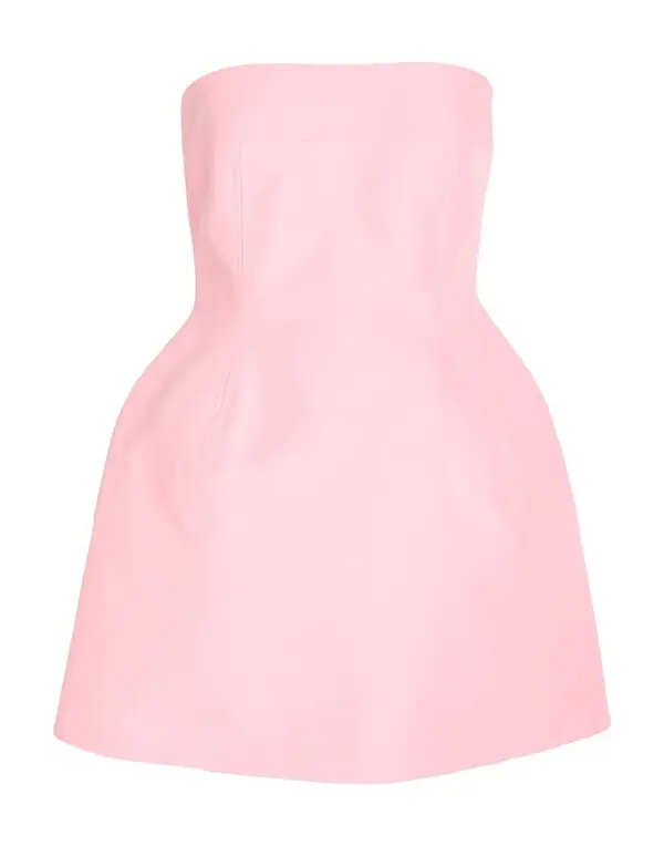 Marni Mini Cotton Strapless Dress