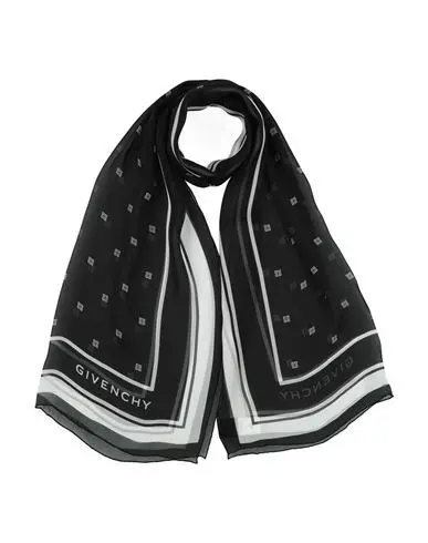 Givenchy Scarf Fuchsia Silk - Black