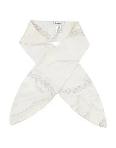 LANVIN Scarf Pastel Silk - White