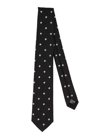Emporio Armani Silk Necktie - Black