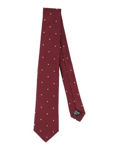 Emporio Armani Silk Necktie - Red
