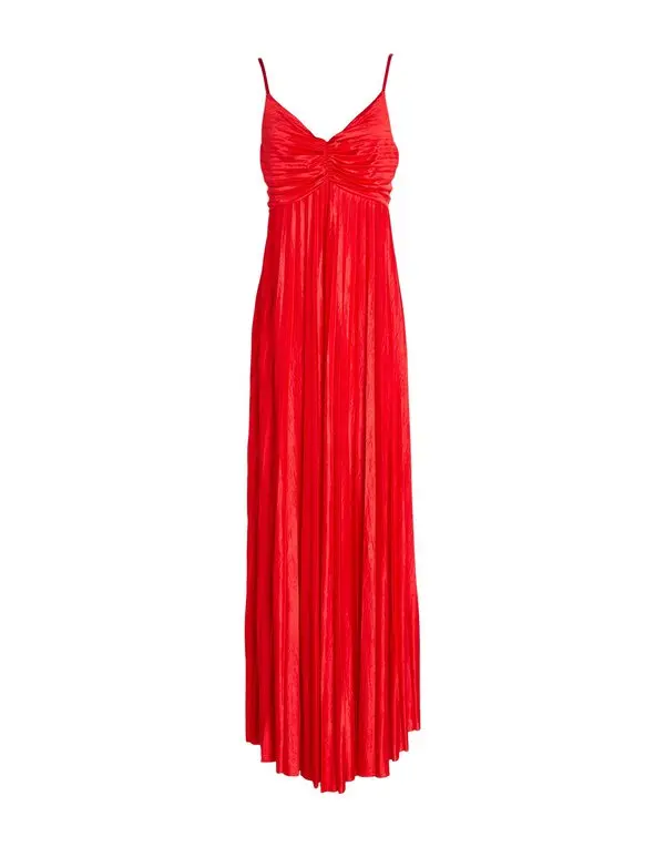 VICOLO Maxi Pleated Dress