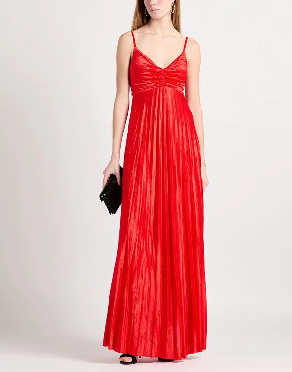 VICOLO Maxi Pleated Dress