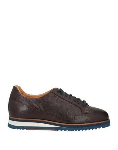 Sutor Mantellassi Pebbled Leather Sneakers - Brown
