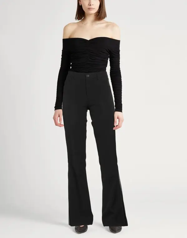 LIU •JO Flared High-waisted Trousers