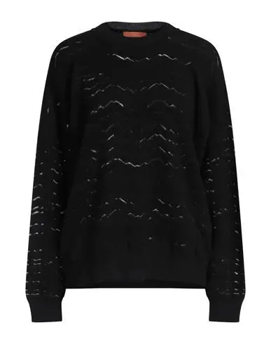 Missoni Knitted Crewneck Sweater - Black