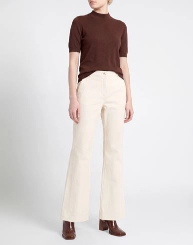 Pinko Cotton Blend Bootcut Twill Pants