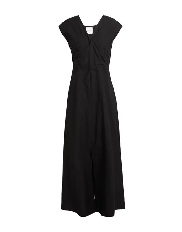 ALYSI Maxi Dress Cotton - Black