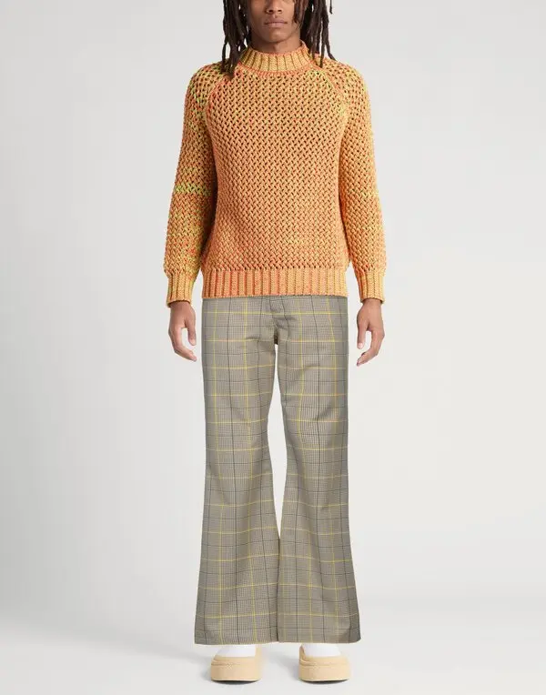 Marni Checked Flared Trousers
