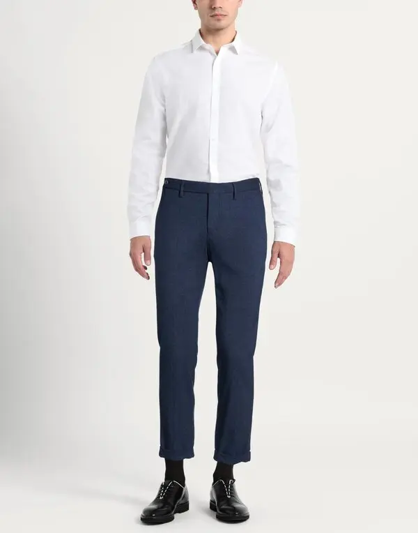 EREDI DEL DUCA Flannel Tapered Trousers - Blue