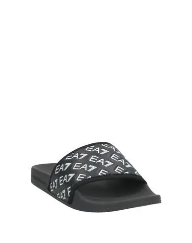 EA7 Pool Slides - Black