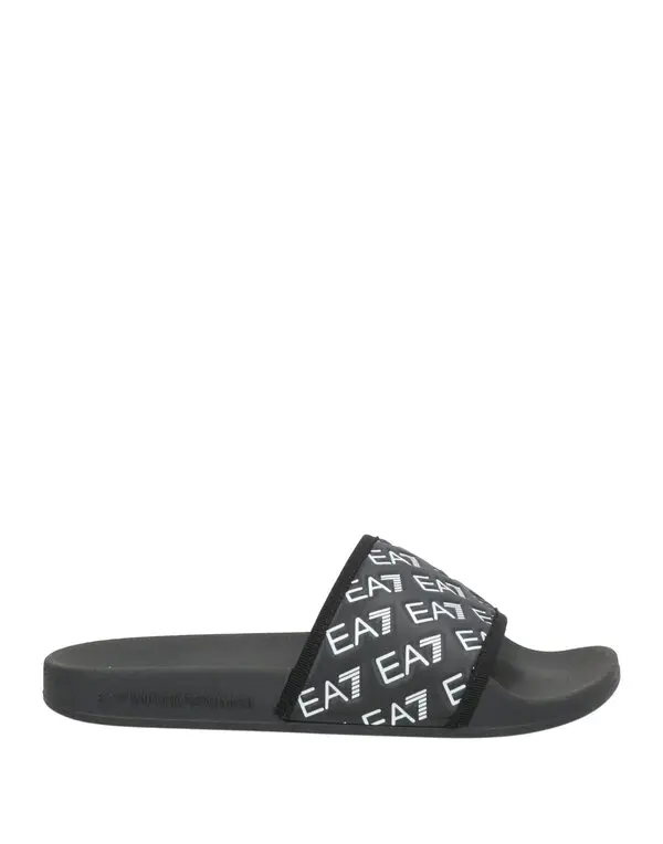 EA7 Pool Slides - Black