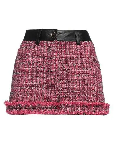 Pinko Tweed Shorts - Fuchsia