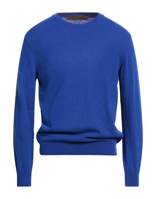 MESSAGERIE Sweater In Polyamide, Viscose, Wool And Cashmere - Blue