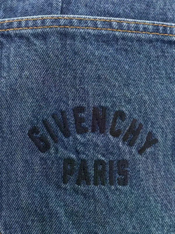 Givenchy Patch-pocket Denim Skirt