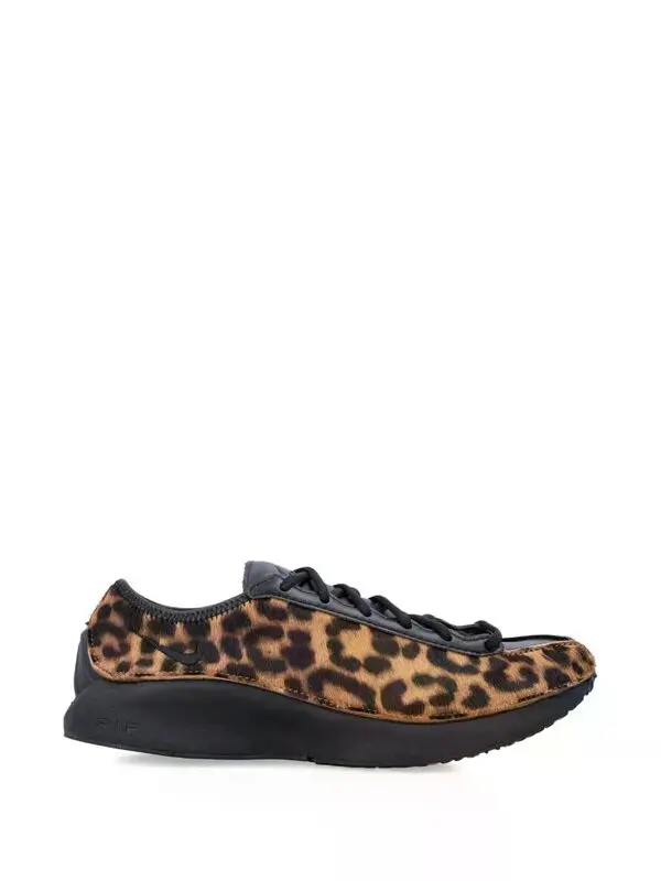 Nike Air Superfly Lx Leopard-pattern Sneakers - Brown