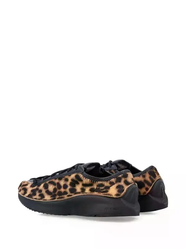Nike Air Superfly Lx Leopard-pattern Sneakers - Brown