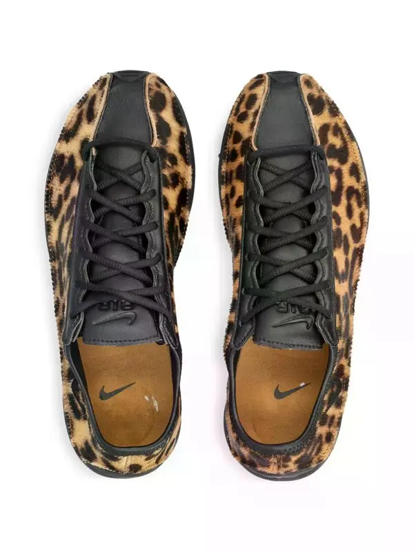 Nike Air Superfly Lx Leopard-pattern Sneakers - Brown