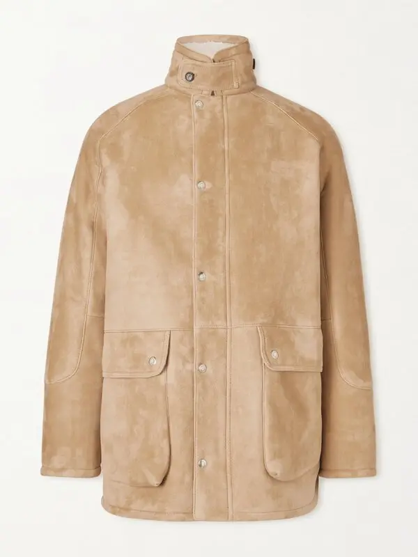Loro Piana Shearling Car Coat